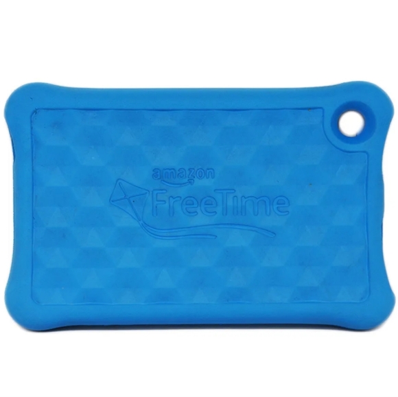 Amazon | Other | Amazon Fire Hd Freetime Blue Rubber Silecone F8 Case 7 ...